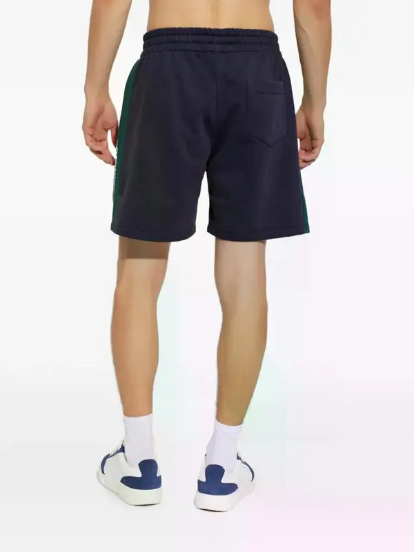 Casablanca Logo-patch Side-stripe Track Shorts