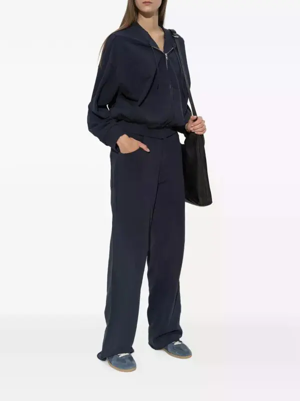 MAISON MARGIELA Drawstring Zip-up Hoodie