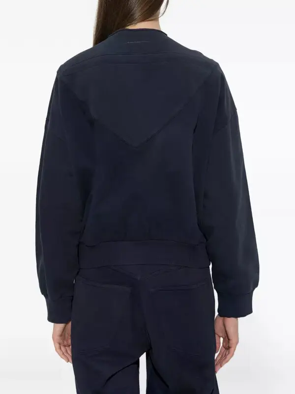 MAISON MARGIELA Drawstring Zip-up Hoodie