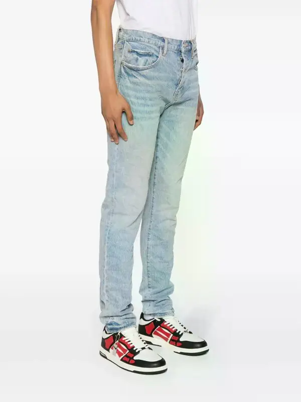 PURPLE BRAND P005 Mid-rise Slim-leg Jeans