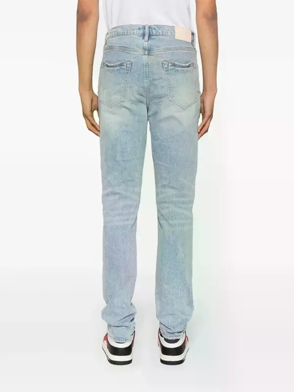 PURPLE BRAND P005 Mid-rise Slim-leg Jeans