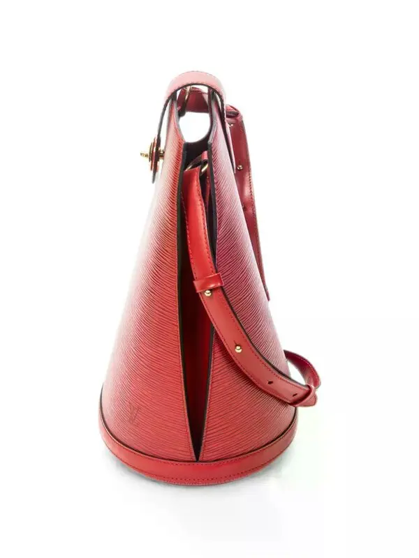 LOUIS VUITTON 1994 Cluny Epi~leather Shoulder Bag - Red