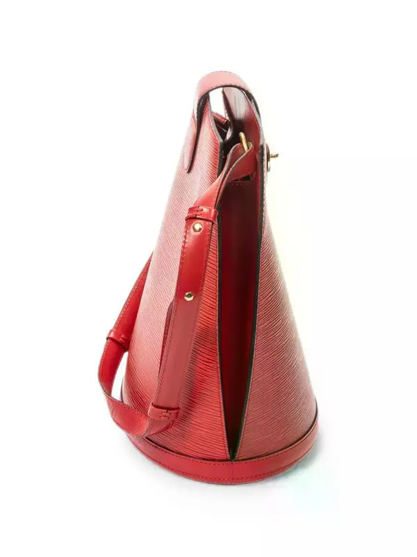 LOUIS VUITTON 1994 Cluny Epi~leather Shoulder Bag - Red