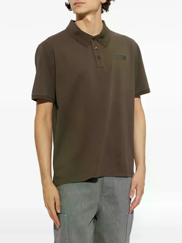 Givenchy Logo-patch Polo Shirt