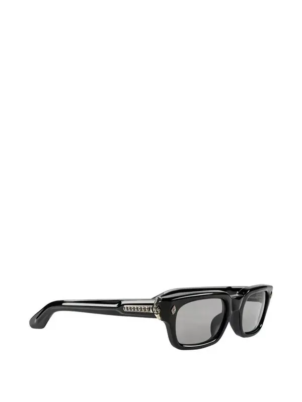 Chrome Hearts Rectangle Frame Sunglasses