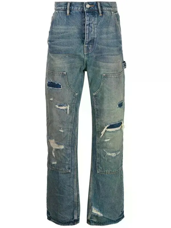 PURPLE BRAND P015 Carpenter Drop-crotch Jeans - Blue