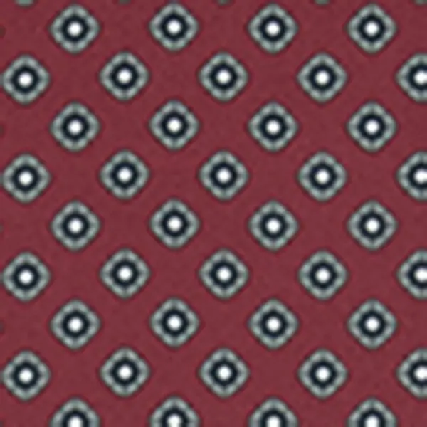 Saint Laurent Silk Geometric Print Cravat