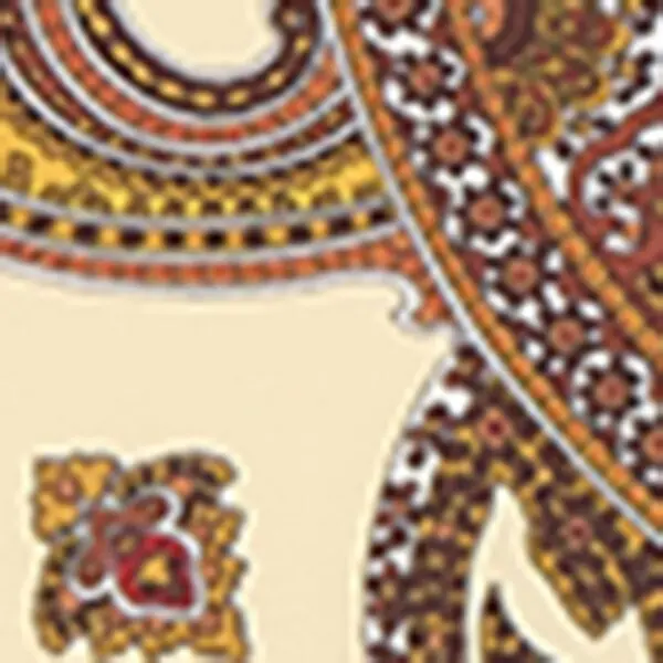 Saint Laurent Silk Paisley Scarf