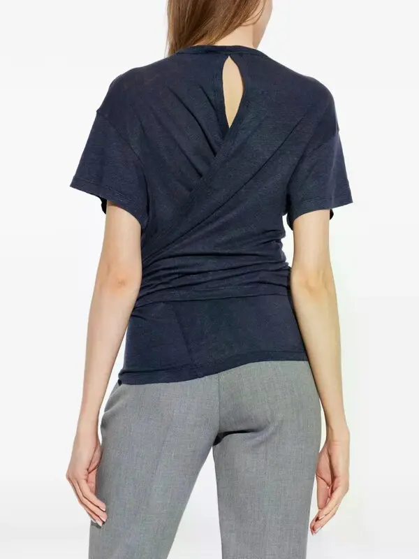 IRO PARIS Wrap-style T-shirt