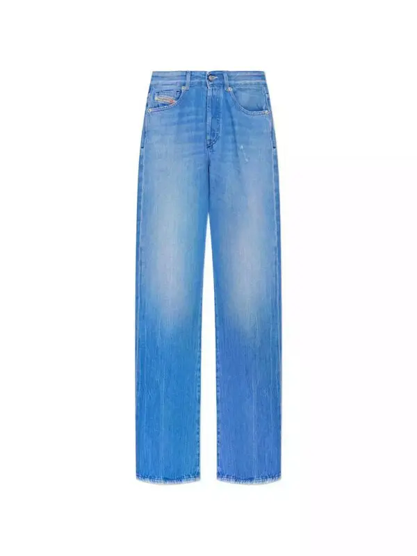 DIESEL® 1971 D-sent Straight-leg Jeans - Blue