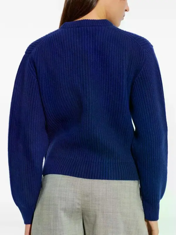 JIL SANDER Ribbed-knit Crew-neck Sweater