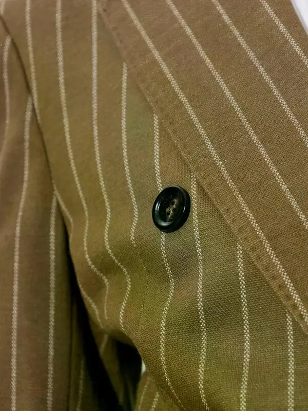 Max Mara Pinstripe Double-breasted Blazer
