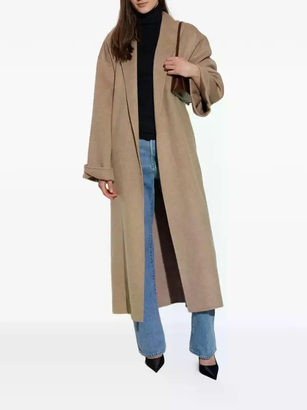 BY MALENE BIRGER Trullem Belted Coat - Neutrals