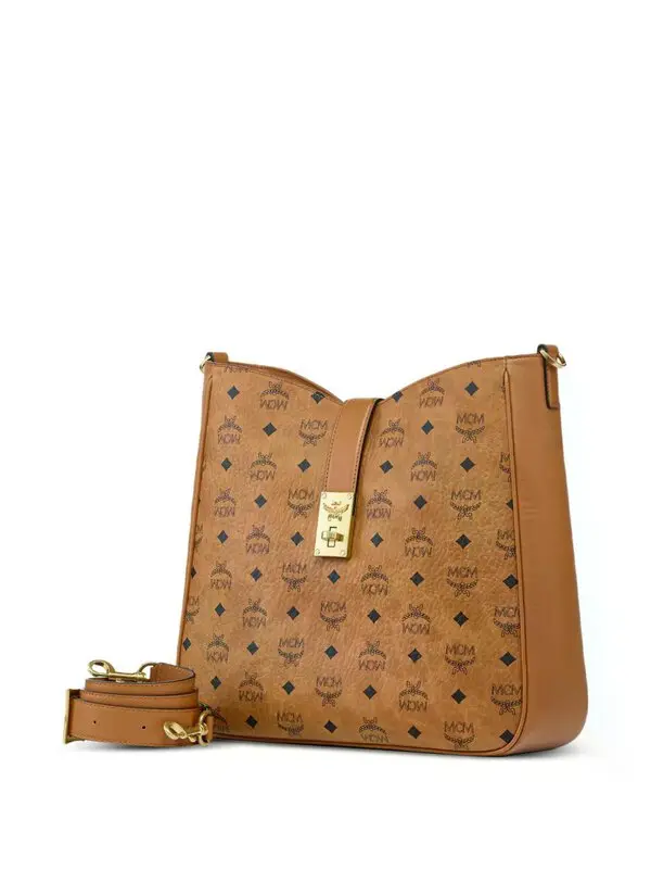Mcm Large Tracy Visetos Tote Bag