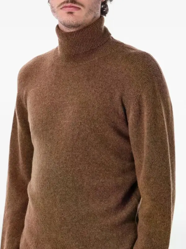ROBERTO COLLINA Roll-neck Knitted Sweater