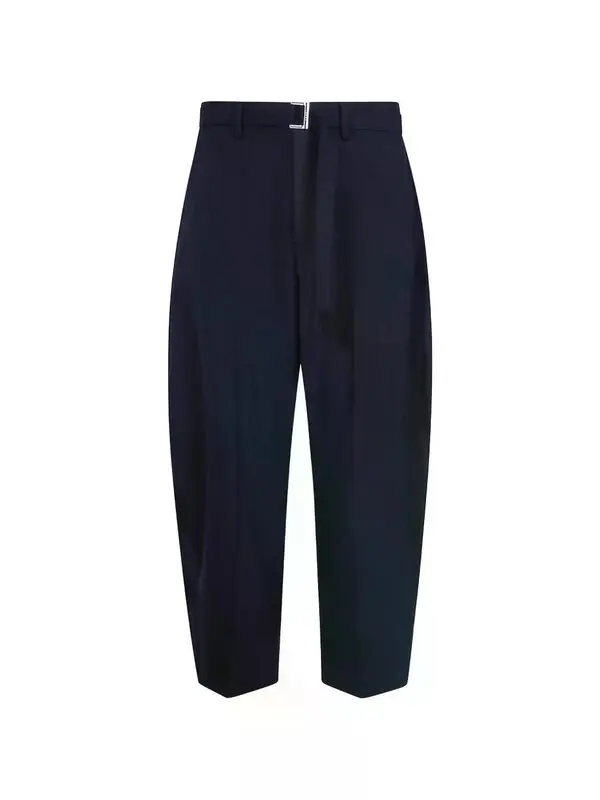 Sacai Belted Tailored Trousers