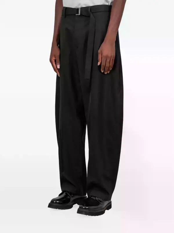 Sacai Belted Tailored Trousers