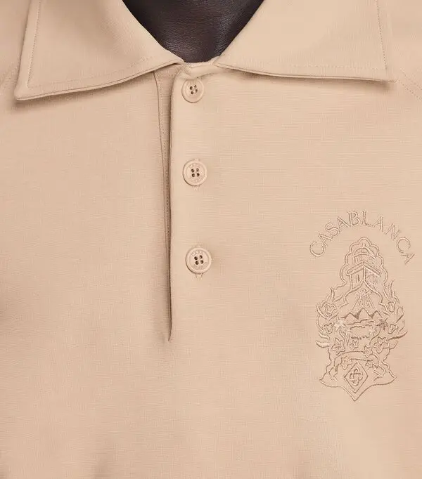 Casablanca Stretch-cotton Spread-collar Sweatshirt