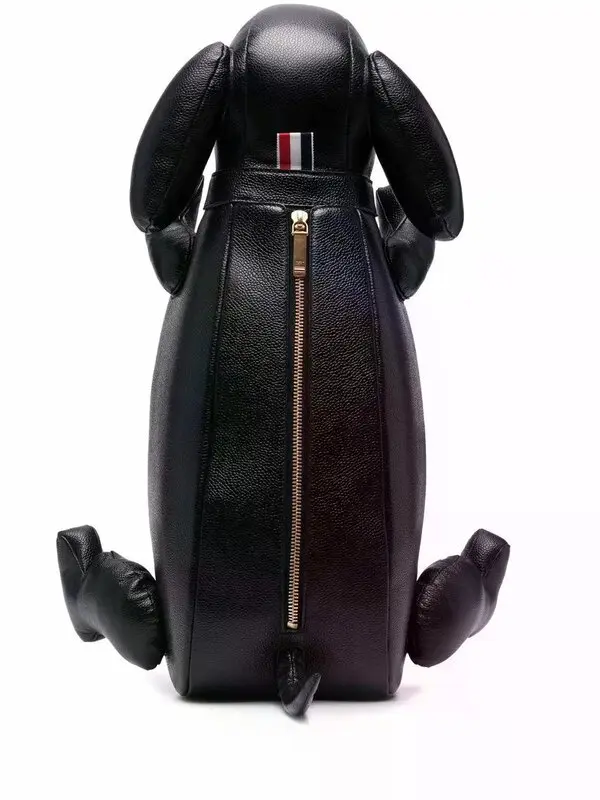 Thom Browne Hector Dog Backpack - Black