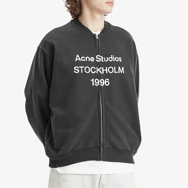 Acne Studios Fiah U Zip 1996 Zip Sweat Bomber
