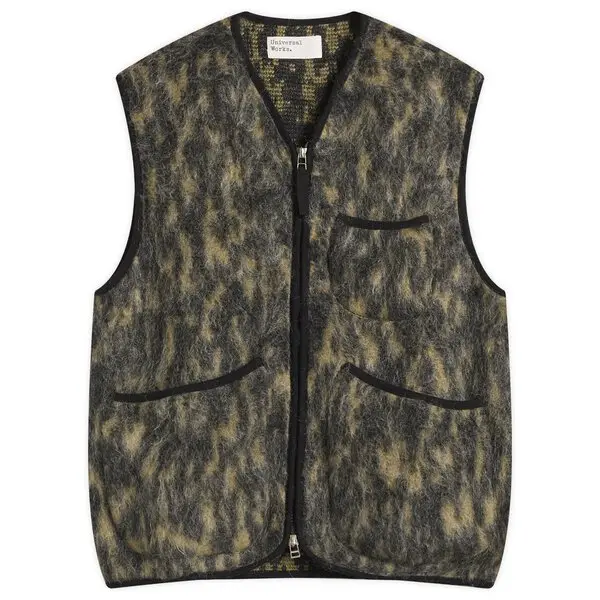 Universal Works Dolce Fleece Zip Gilet