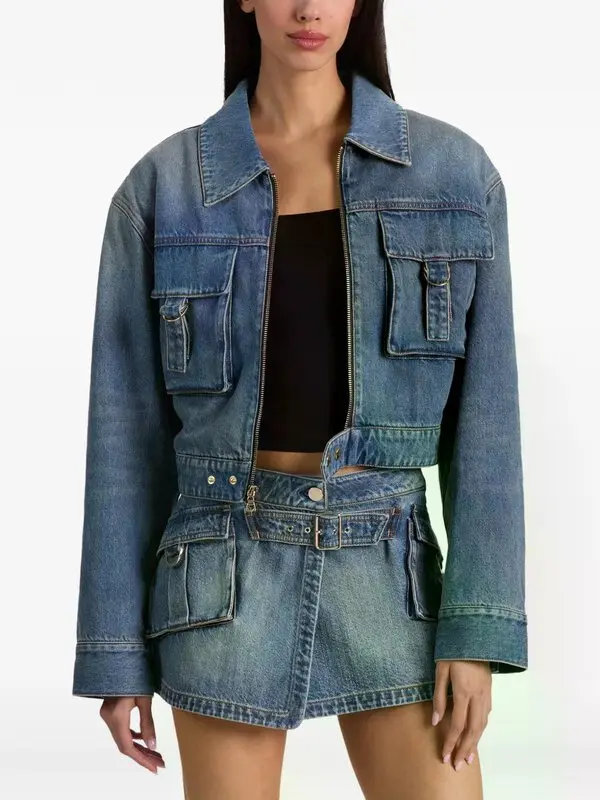 Alice + Olivia Leroy Denim Jacket
