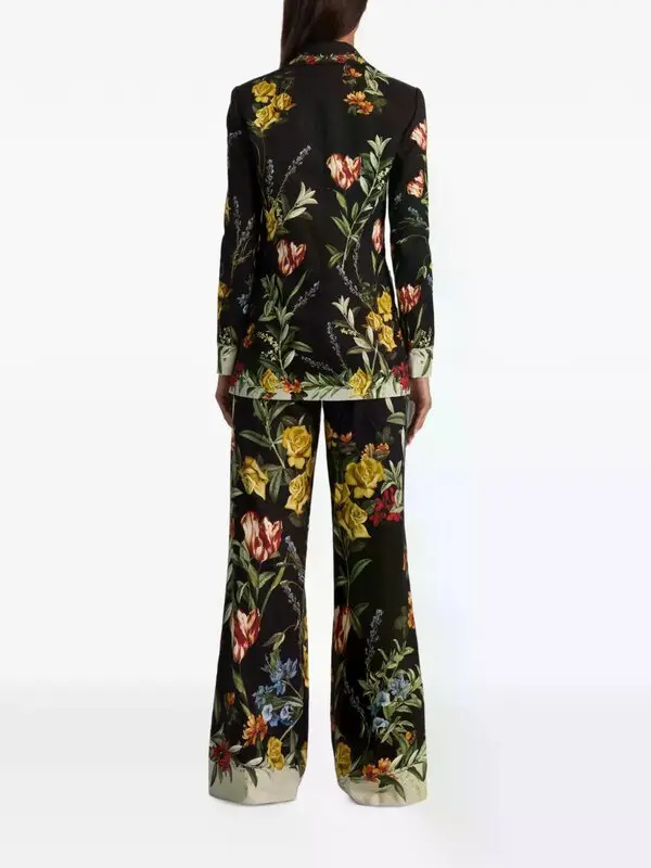 Alice + Olivia Denny Floral-print Blazer