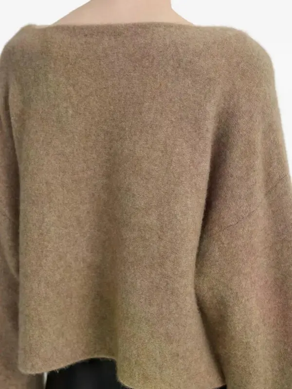 TAIGA TAKAHASHI Cashmere Sweater - Brown