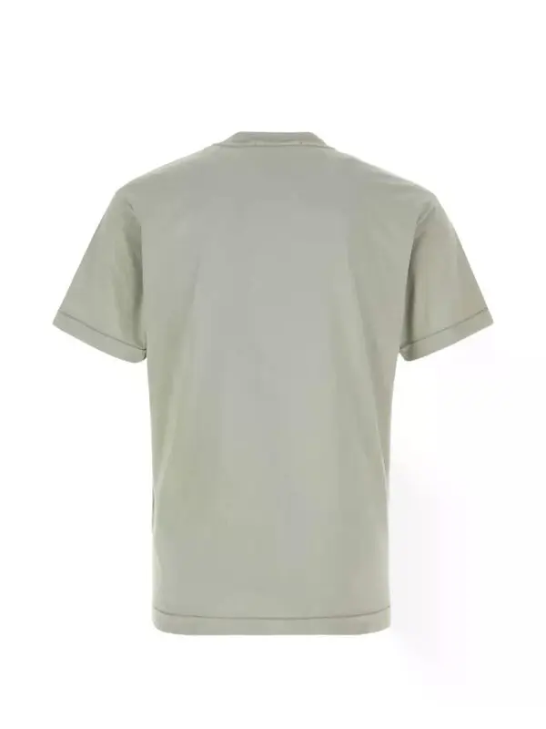 Stone Island Logo-patch Short-sleeve T-shirt - Grey