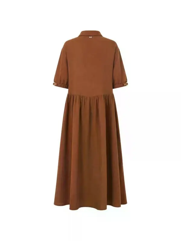Herno Button-fastening Midi Dress