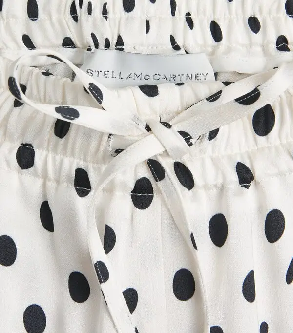 Stella McCartney Polka Dot Wide-leg Trousers