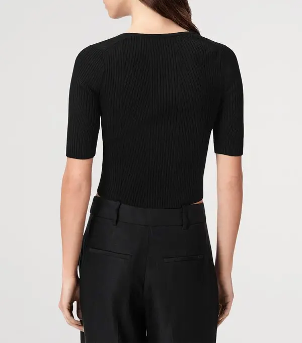 ALLSAINTS Cruz Hally Top - Black