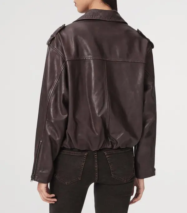 ALLSAINTS Leather Samina Biker Jacket