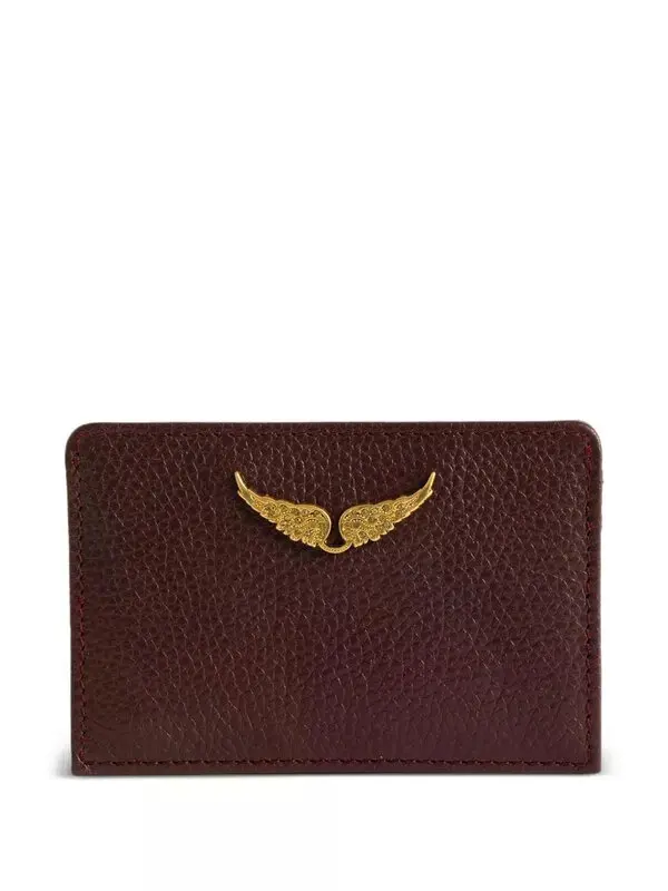 Zadig&Voltaire Zv Pass Grained Leather Cardholder - Brown