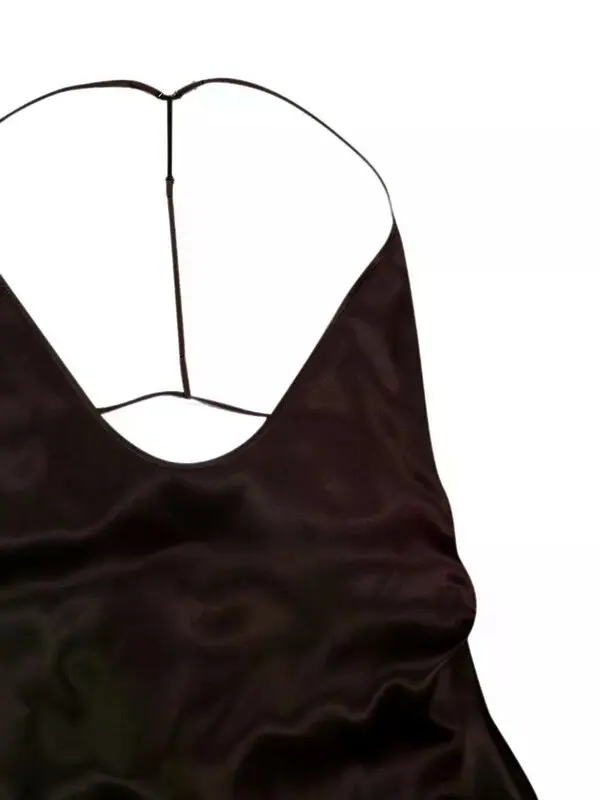 TOM FORD Halterneck Silk Evening Maxi Dress