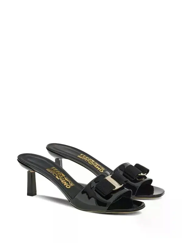 FERRAGAMO Vara 55mm Bow Patent Sandals