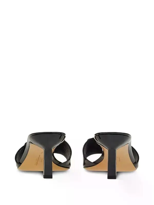 FERRAGAMO Vara 55mm Bow Patent Sandals