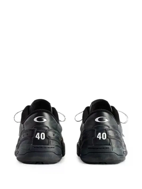 Balenciaga Hamptons Leather Sneakers