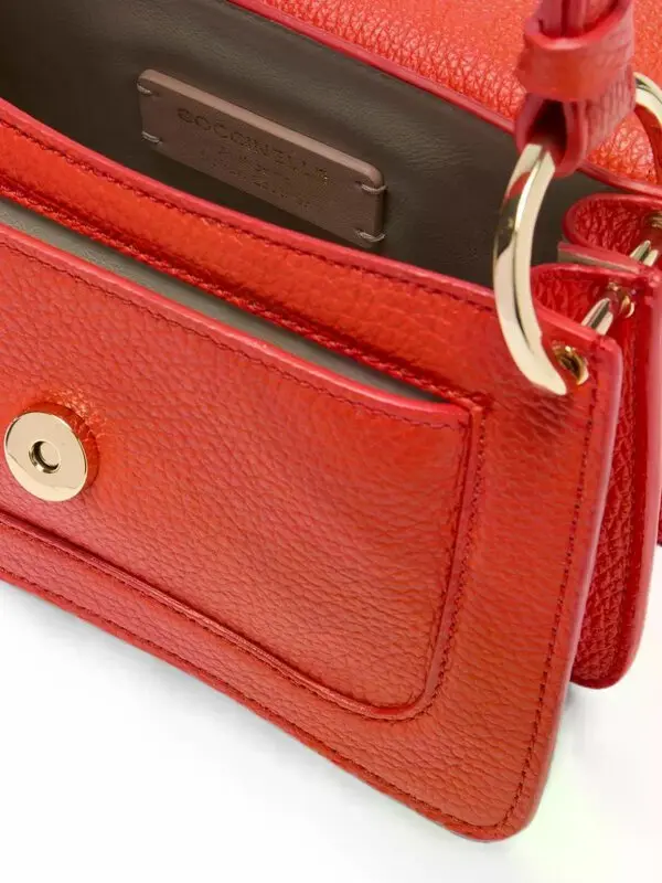 COCCINELLE Mini C-me Leather Shoulder Bag