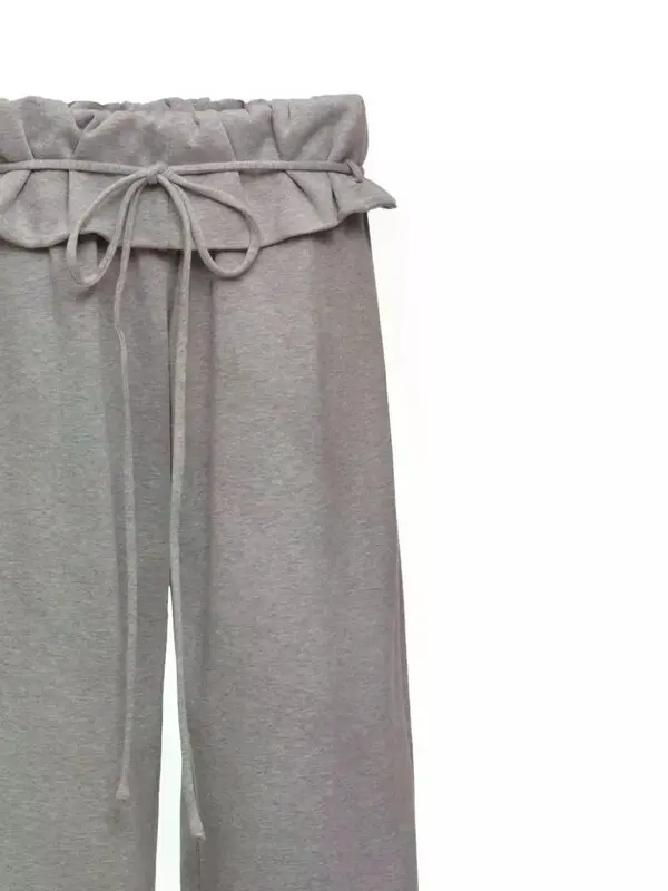 Magda Butrym Ruffled Drawstring Track Pants
