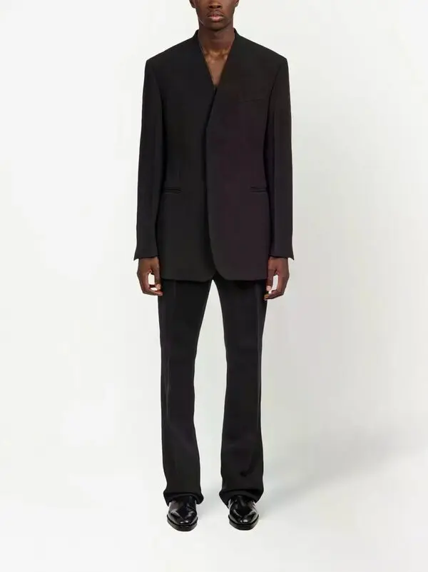 FERRAGAMO Collarless Single-breasted Suit
