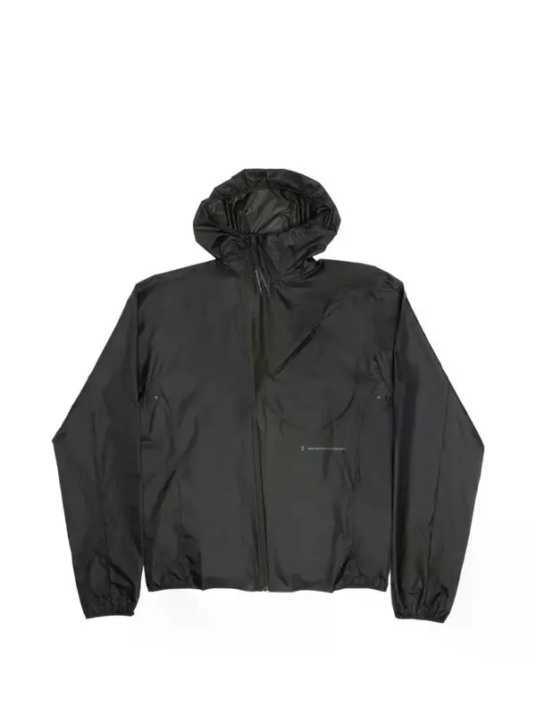 On X Paf Zero Hooded Jacket - Black