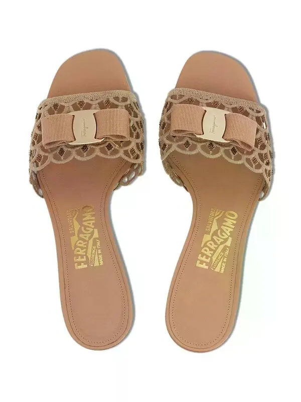 FERRAGAMO Vara 55mm Bow Sandals