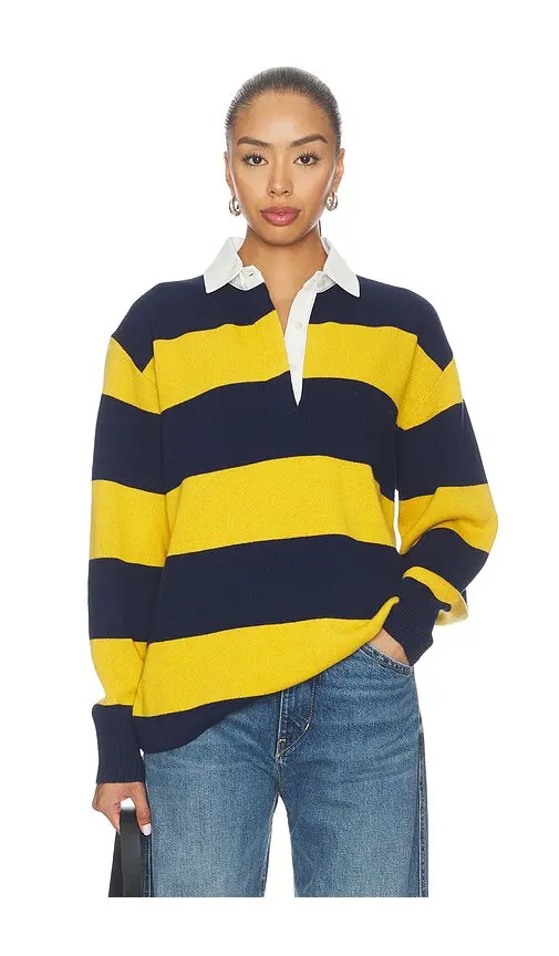 NILI LOTAN Rashida Rugby Sweater - Multi