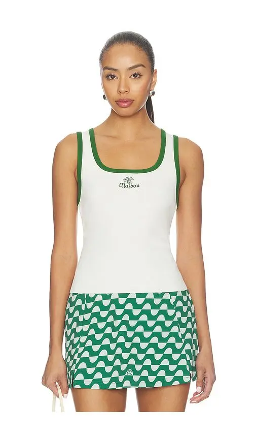 MALBON Abella Tank Top In . Also