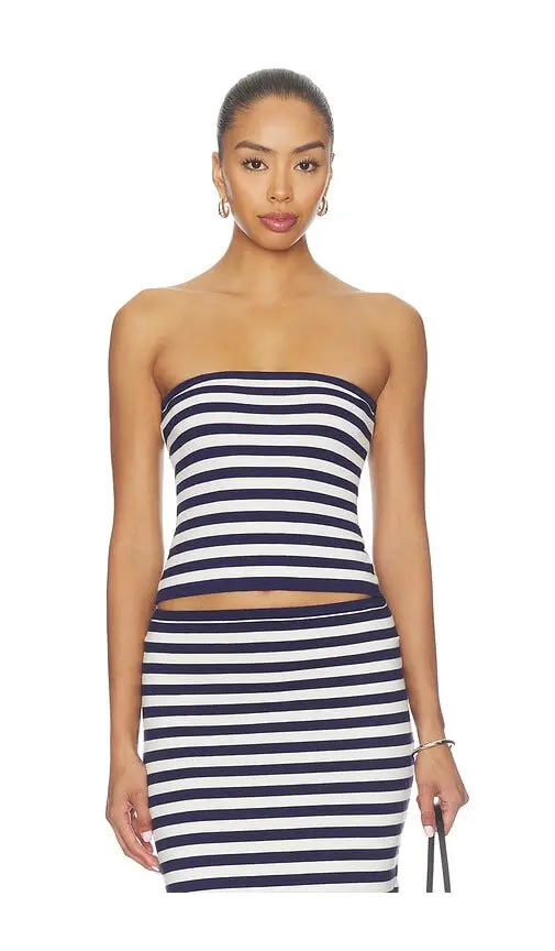 ALL THE WAYS Jolene Strapless Top In . Also - Multi