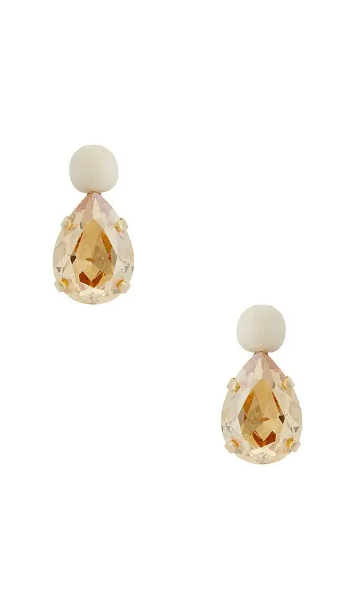 JENNIFER BEHR Mira Earrings - Beige