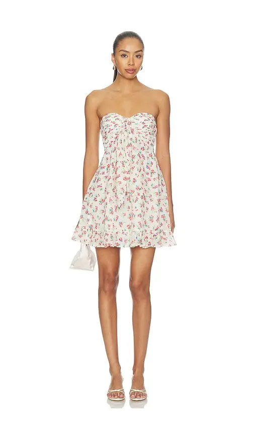For Love & Lemons Teagan Mini Dress In . Also