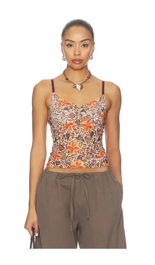 JULIET JOHNSTONE Mesh Cami In . Also