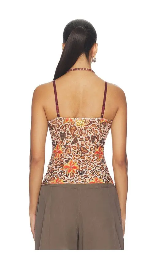 JULIET JOHNSTONE Mesh Cami In . Also